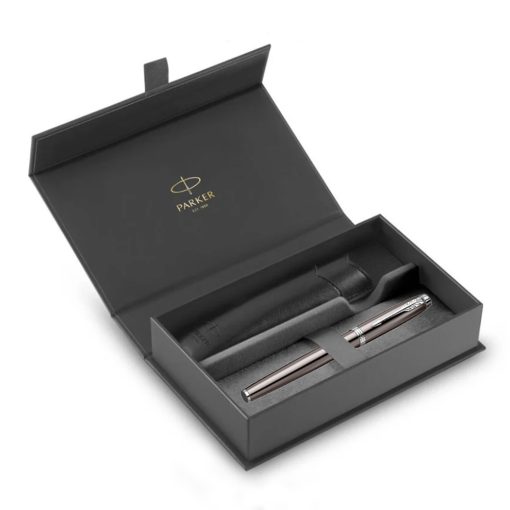 Parker poklon SET Royal Im Dark Espresso CT – Roler + Futrola