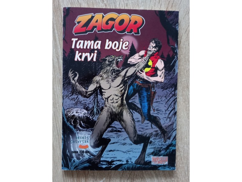 Zagor VČ br. 67 Tamna boja noći