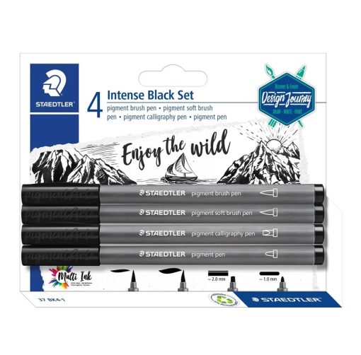 Kaligrafski Pigment Arts PEN INTENSE SET 1/4, Staedtler