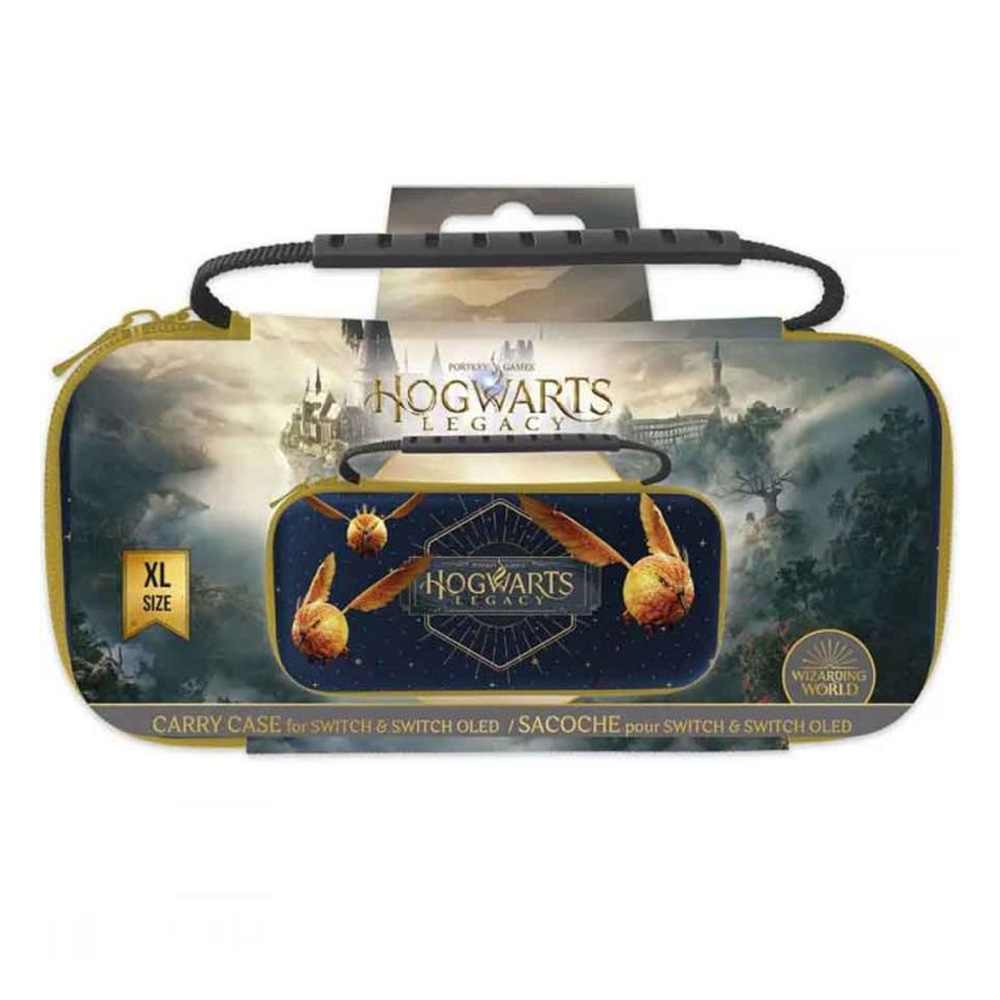 Hogwarts Legacy XL Carrying Case For Switch And Oled - Golden