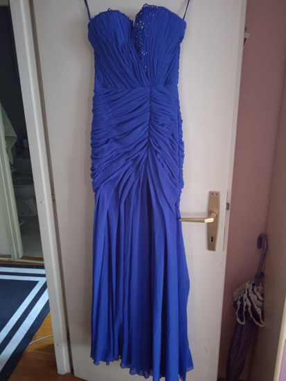 Plava svecana haljina Marija Sabic