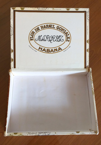 Habanos drvena kutija za cigare tompuse sa Kube