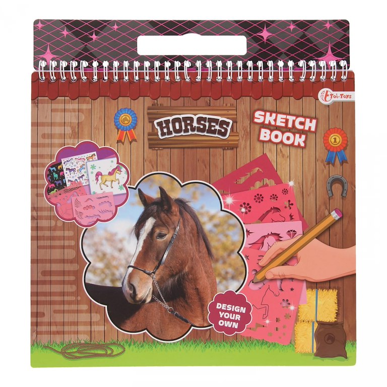 KREATIVNI SET ZA CRTANJE MY PONY 25X26X1CM 46600