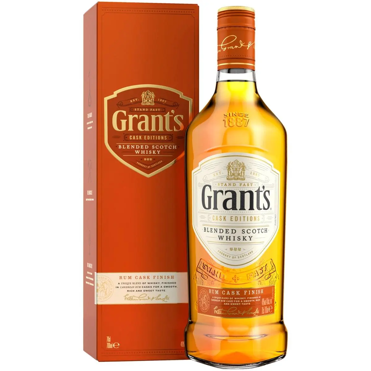 Grant's Rum Cask Finish Viski, 0.7l