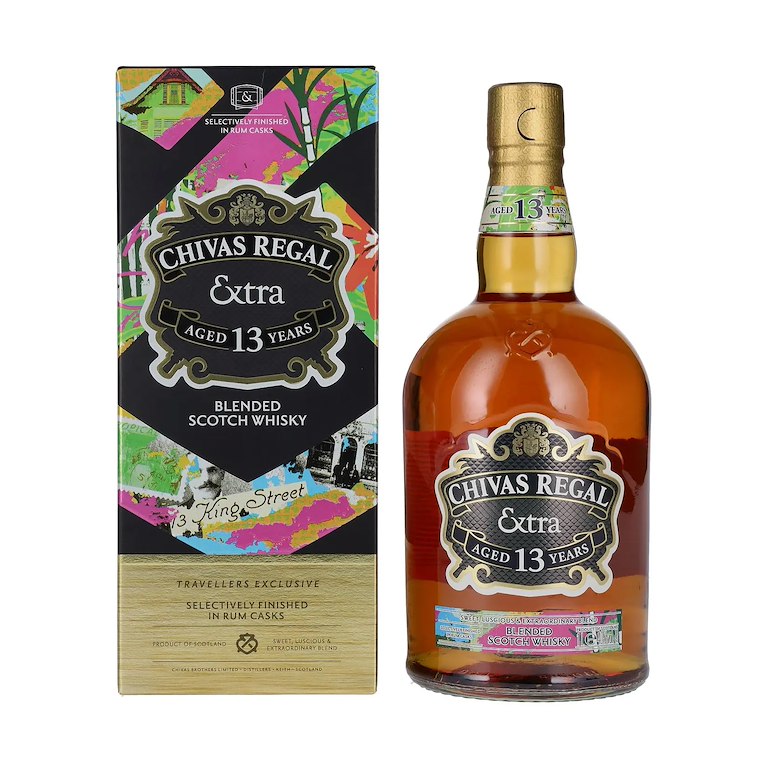 Chivas Regal Extra 13 Years Old Rum Cask Finish Viski, 1l