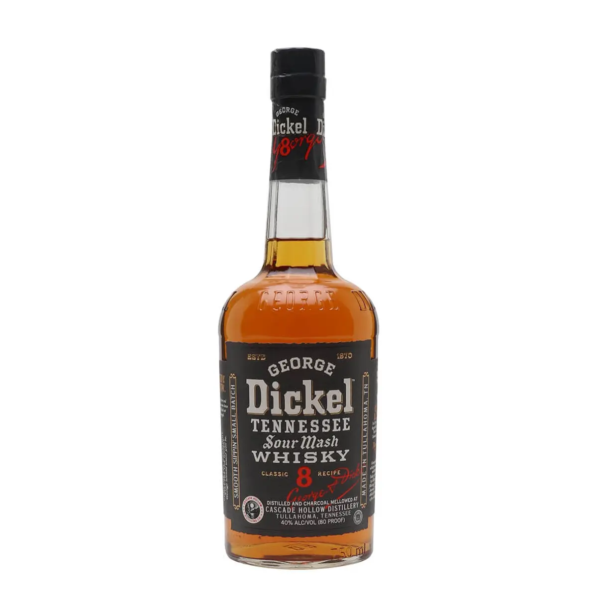 George Dickel Classic No. 8 Viski, 1l