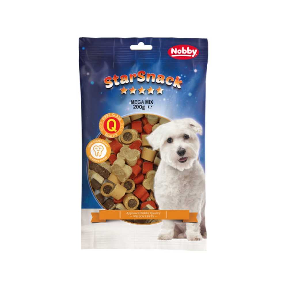 Nobby poslastica za pse Star Snack Meat Mix 200g