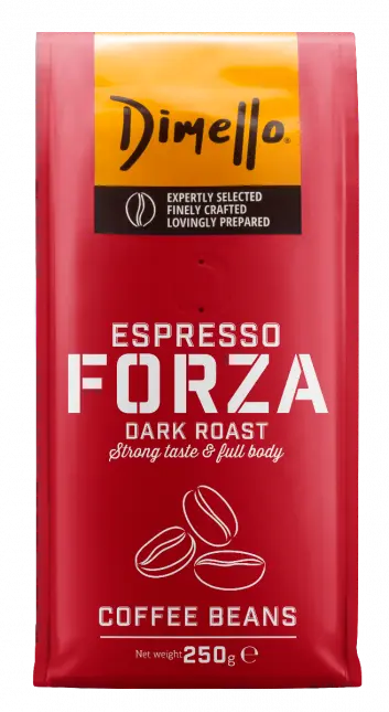 Dimello Espresso Forza Kafa u zrnu, 250g