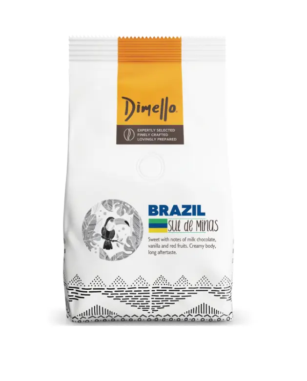 Dimello Brazil Sul de Minas Espresso kafa u zrnu, Single origin, 250g