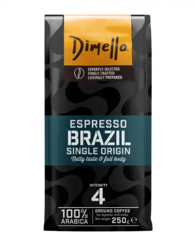 Dimello Brazil Mlevena kafa, Single origin, 250g