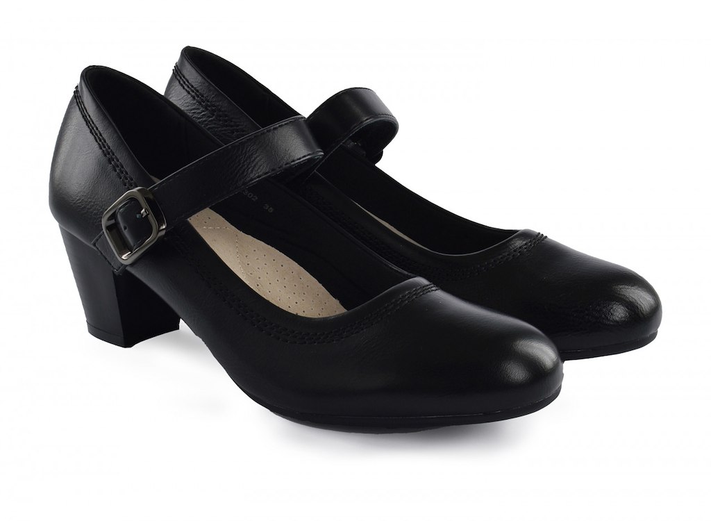 Ženske cipele na štiklu 62302CR crne