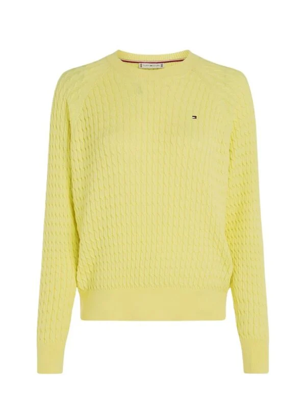 Tommy Hilfiger - Žuti ženski džemper