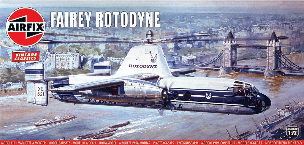 AIRFIX 1/72 Fairey Rotodyne (Vintage Classics)