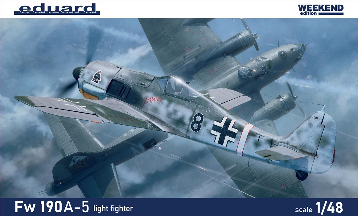 EDUARD 1/48 Fw 190A-5 Light Fighter (Weekend Edition)