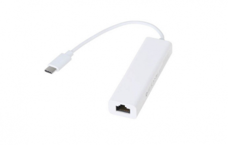 E-Green Adapter USB3.1 tip C to LAN Ethernet 10/100/1000 Gigabit Ethernet RJ-45 Beli