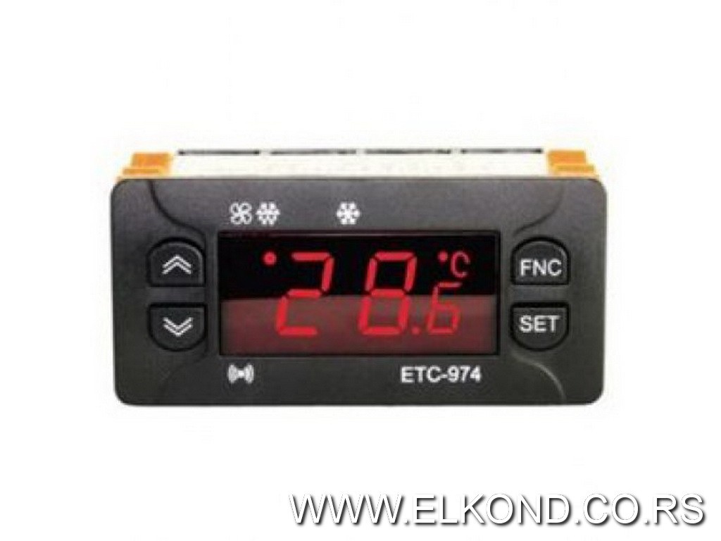 Digitalni termostat ETC-974 ELITECH + 2 sonde