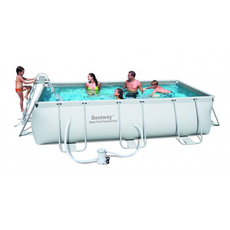 Bestway bazen porodicni Steel Pro sa čeličnim ramom 404x201x100cm ( 56441 )