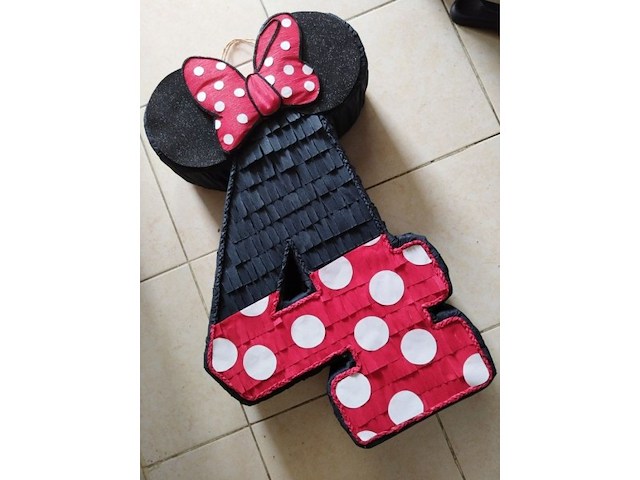 MINIE MOUSE, BROJEVI, PINJATE