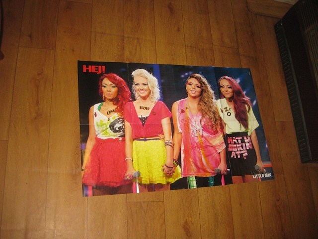 Poster (dvostrani) Little Mix, Elitni Odredi, Mario Cas