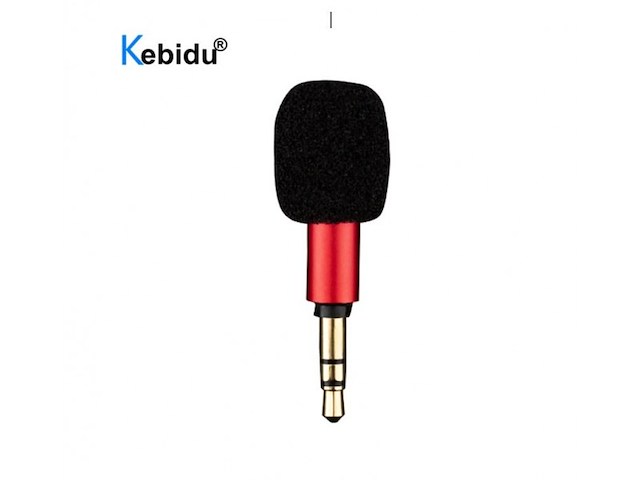 Mini mikrofon plug in 3.5mm telefon Kebidu
