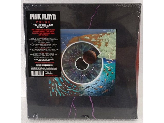 LPS Pink Floyd - Pulse (box - 4LP) (EU)