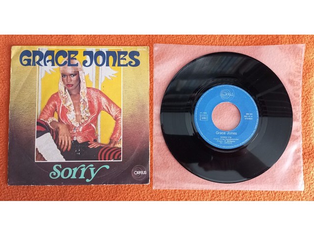 GRACE JONES - Sorry (singl) Made in France