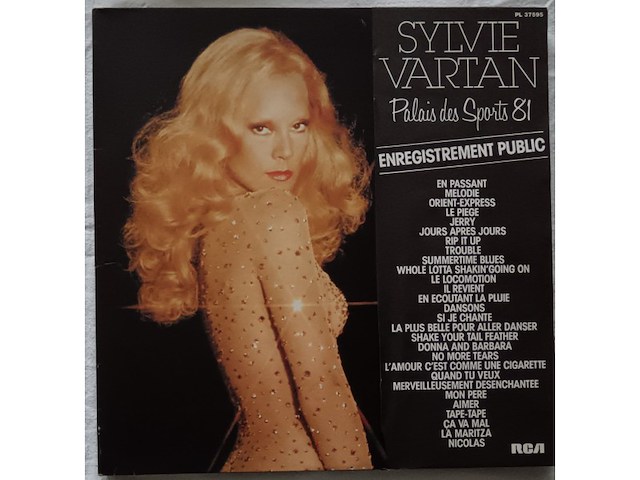 SYLVIE  VARTAN  -  2LP PALAIS DES SPORTS `81