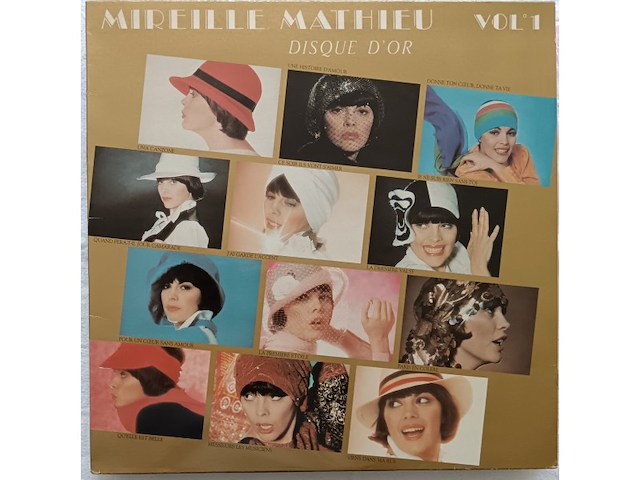MIREILLE  MATHIEU  -  DISQUE  D`OR  Vol. 1