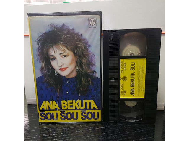 Ana Bekuta - Sou 1990 - VHS Video kaseta