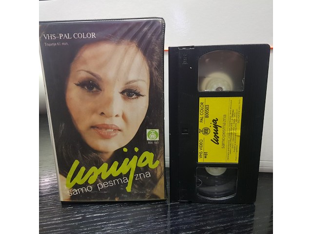 Usnija Redzepova - Samo pesma zna - VHS Video kaseta