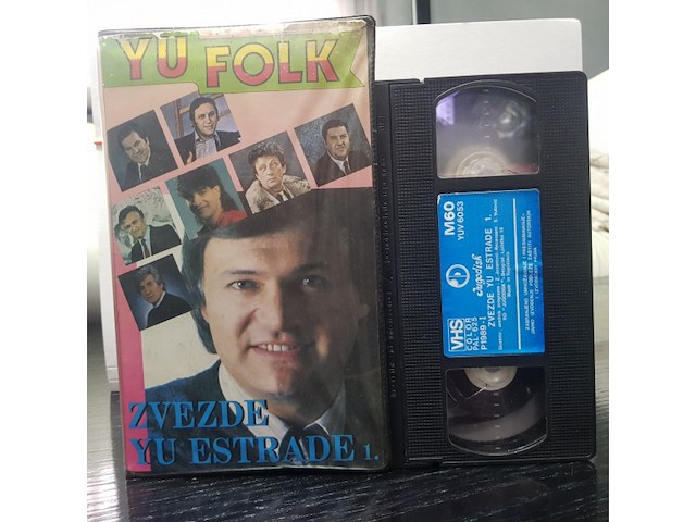 Zvezde YU Estrade 1. - Jugodisk - VHS Video kaseta