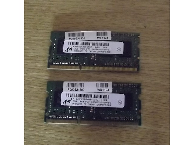 Micron 2x2gb ddr3 1333mhz