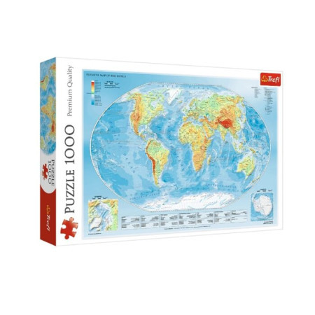 Tref line 10463 puzzle 1000 delova map ( T04639 )