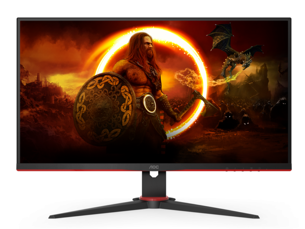 Monitor AOC Q27G2E/BK 27"/VA/2560x1440/155Hz/4ms MPRT/HDMIx2,DP/freesync/crna