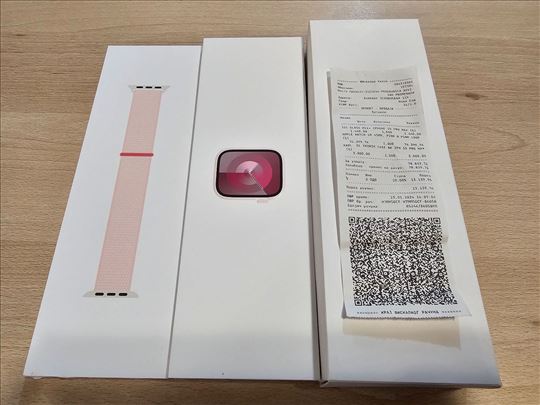 Apple Watch 9 45mm Pink / Gar. do 24.03.2024 / ToP