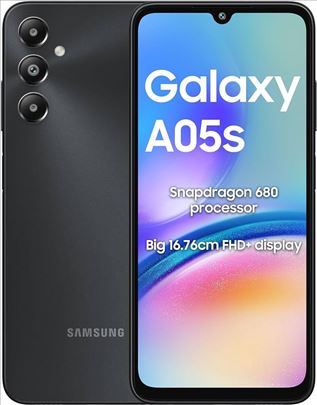 Samsung A05s 4/64Gb Black Novo!