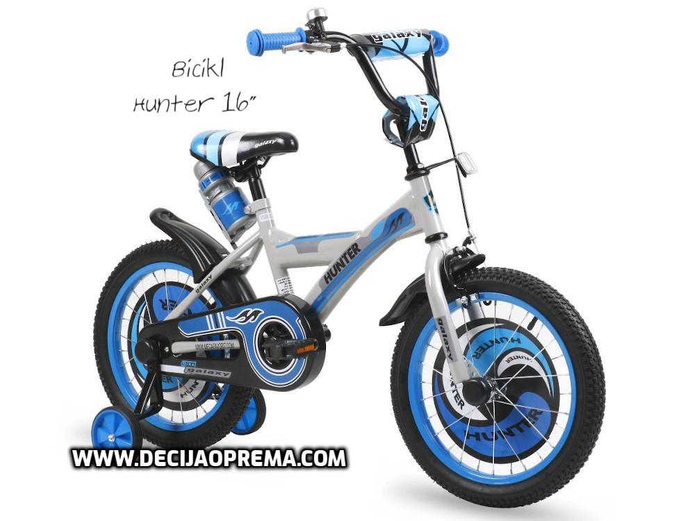 Bicikl Galaxy Hunter 16″ za decu Sivi