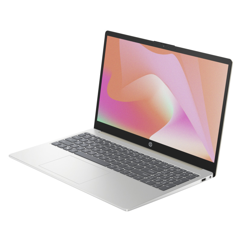 Laptop HP 15-fc0035nm DOS/15.6″FHD AG IPS/Ryzen 3-7320U/8GB on-board/512GB/nežno zlatna