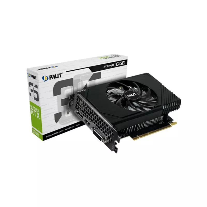 SVGA Palit GeForce RTX3050 StormX 6GB GDDR6, NE63050018JE-1070F