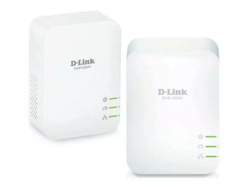 D LINK Powerline Ethernet Adapter Kit DHP-601AV/E