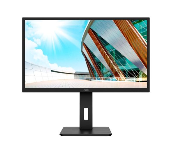 AOC - Monitor AOC Q32P2CA 31.5"/IPS/2560x1440/75Hz/4ms GtG/HDMIx2,DP,USB/VESA/pivot,visina/zvučnici/crna