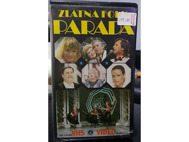 Zlatna Folk Parada - VHS Video kaseta