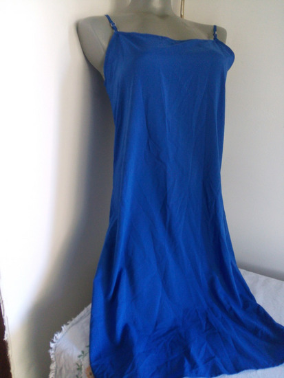 Kraljevsko plava na bretele haljinica M