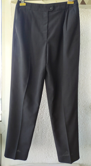 "Lady BRAX Trevira" Crne Klasične Pantalone 42 / M