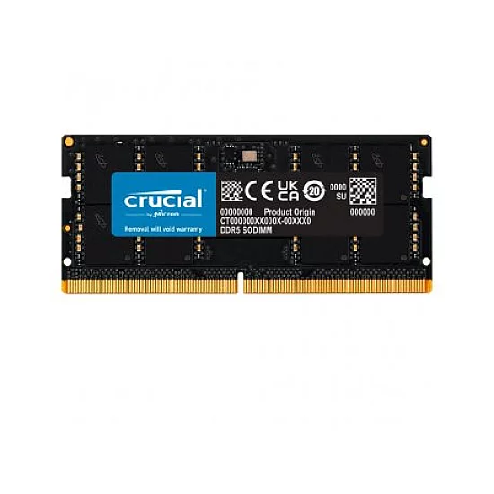 CRUCIAL 32GB DDR5-5600 SODIMM CL46 16GBIT CT32G56C46S5 CENA