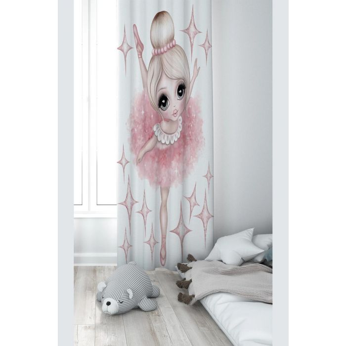 Zavesa za dečiju sobu – Mala balerina PRD241F