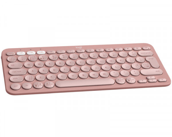 LOGITECH K380s Bluetooth Pebble Keys 2 US roze tastatura