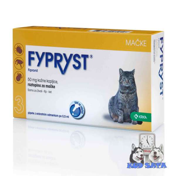 Fypryst Spot On Ampula Za Mačke