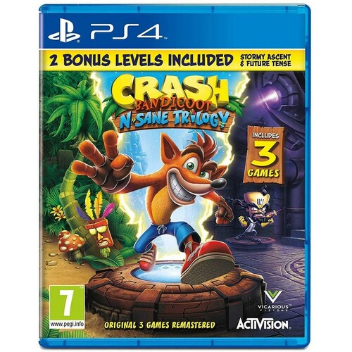 Crash Bandicoot N. Sane Trilogy 2.0 ACTIVISION BLIZZARD PS4