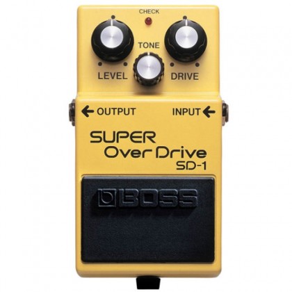 Music box
Boss SD-1 Super Overdrive gitarska pedala